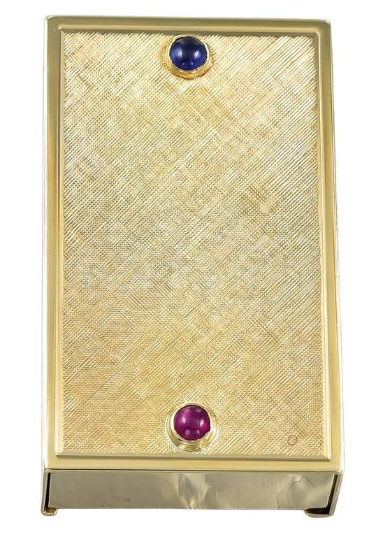 Gold Double Pill Box at 1stDibs | antique gold pill box