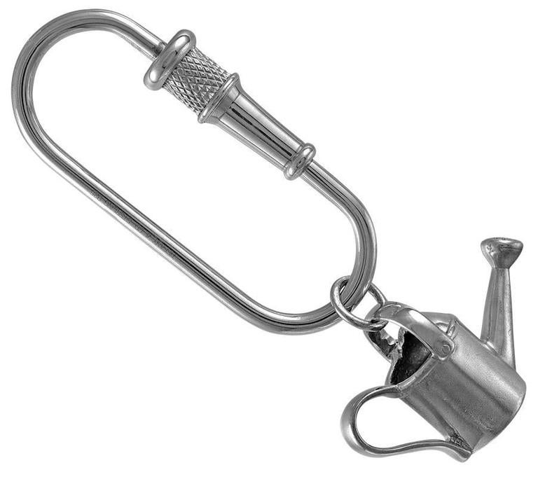 Tiffany and Co. Sterling Silver Watering Can Key Ring at 1stDibs ...