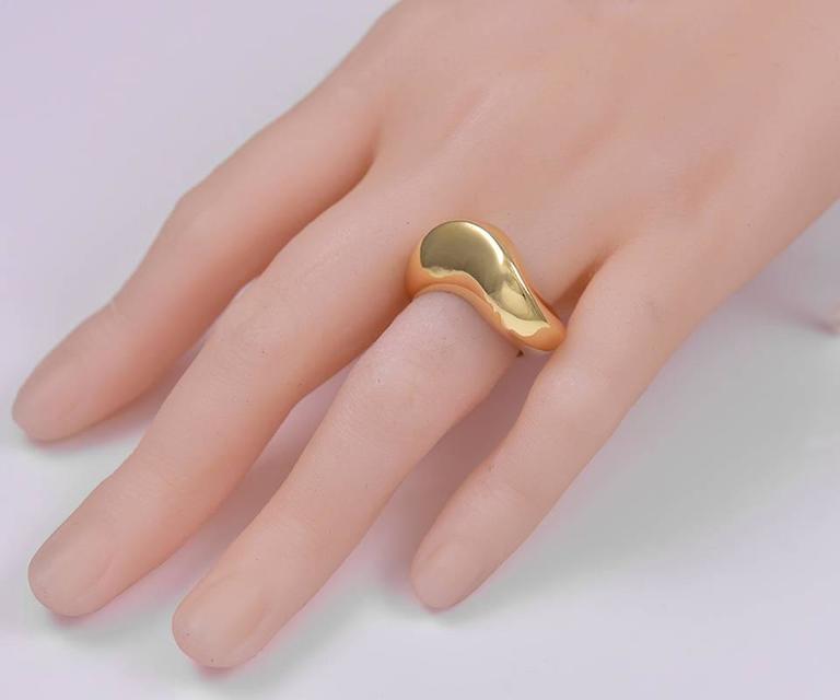 Angela Cummings Sculptural Free-Form Gold Ring at 1stDibs