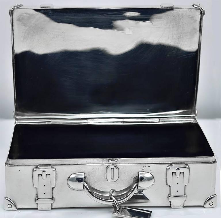 Asprey Sterling Silver Jewelry Box at 1stDibs | asprey silver