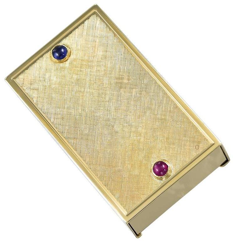 Gold Double Pill Box at 1stDibs | antique gold pill box