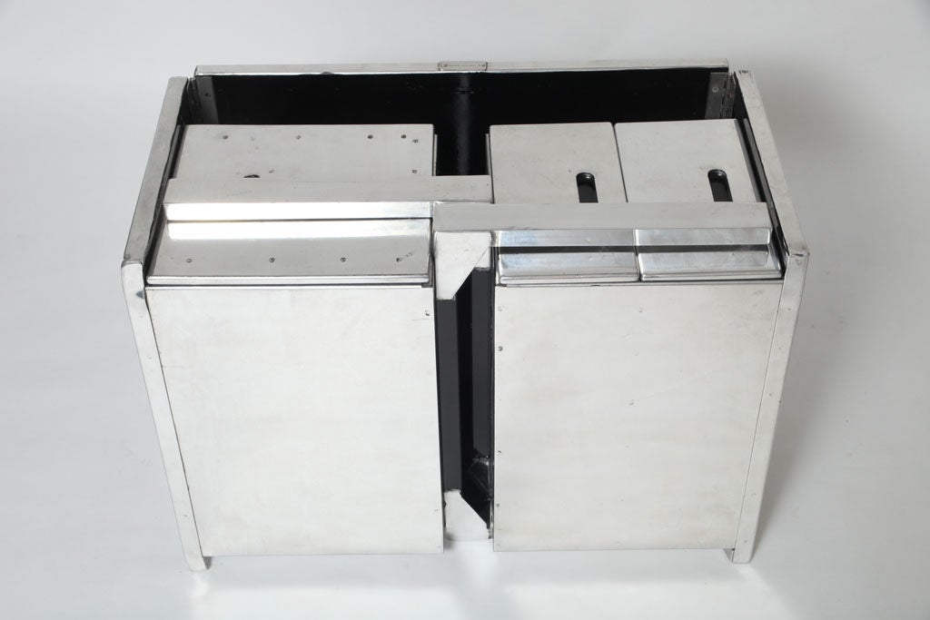 Rare WWII Steel Army Field Desk at 1stDibs | ww2 field desk for sale ...