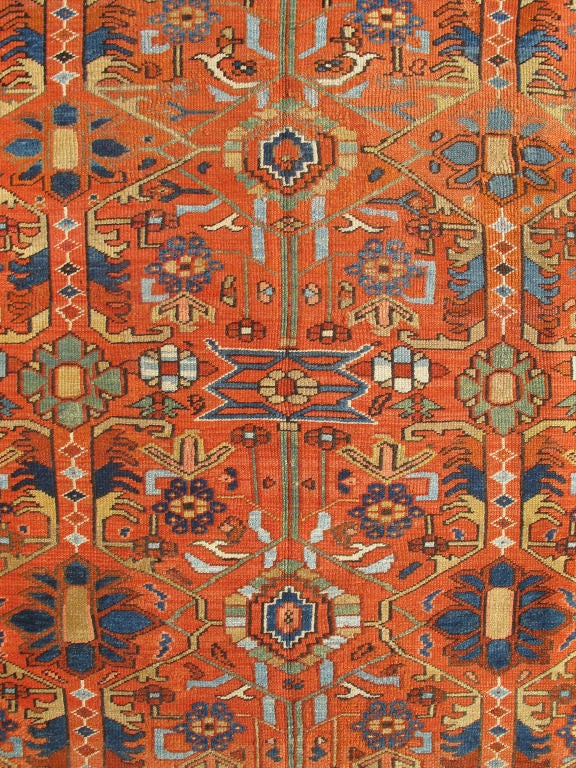 Antique Persian All-Over Heriz-Gorevan Rug at 1stDibs