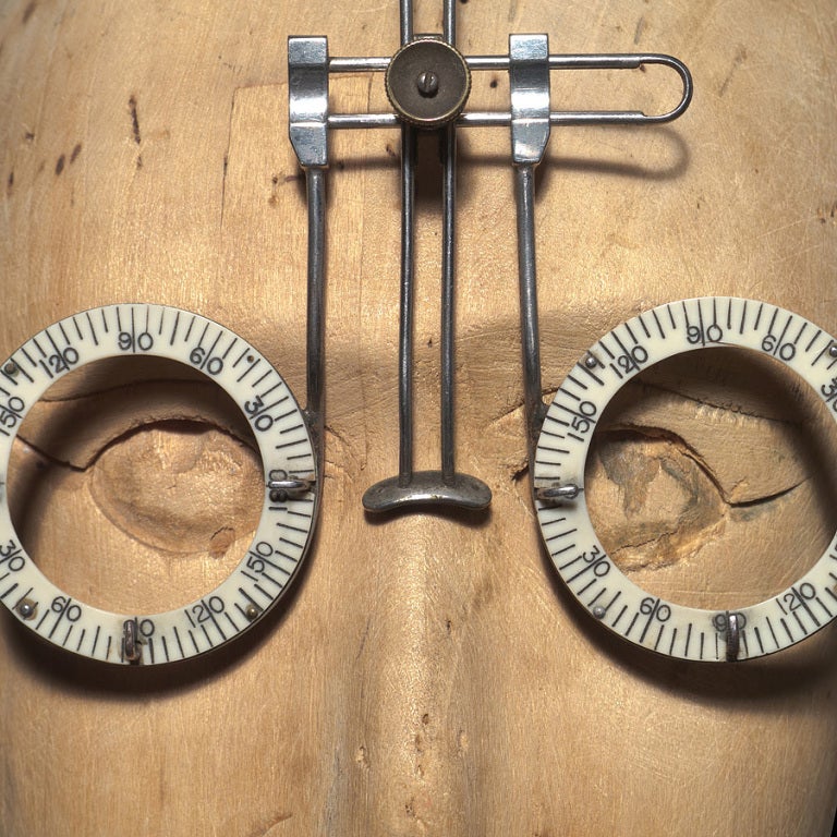 Optometrist's Eyeglass Measuring Device at 1stDibs