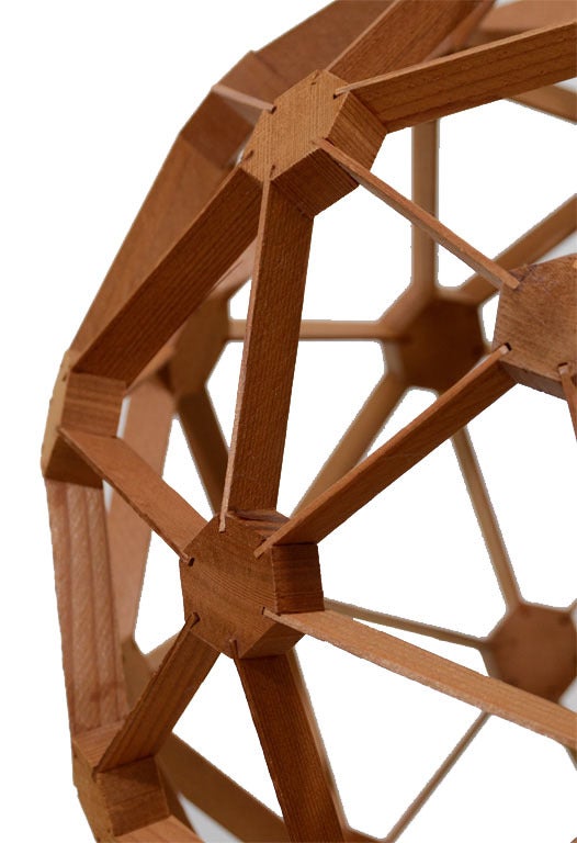 Mid-Century Geodesic Dome Sculpture at 1stDibs