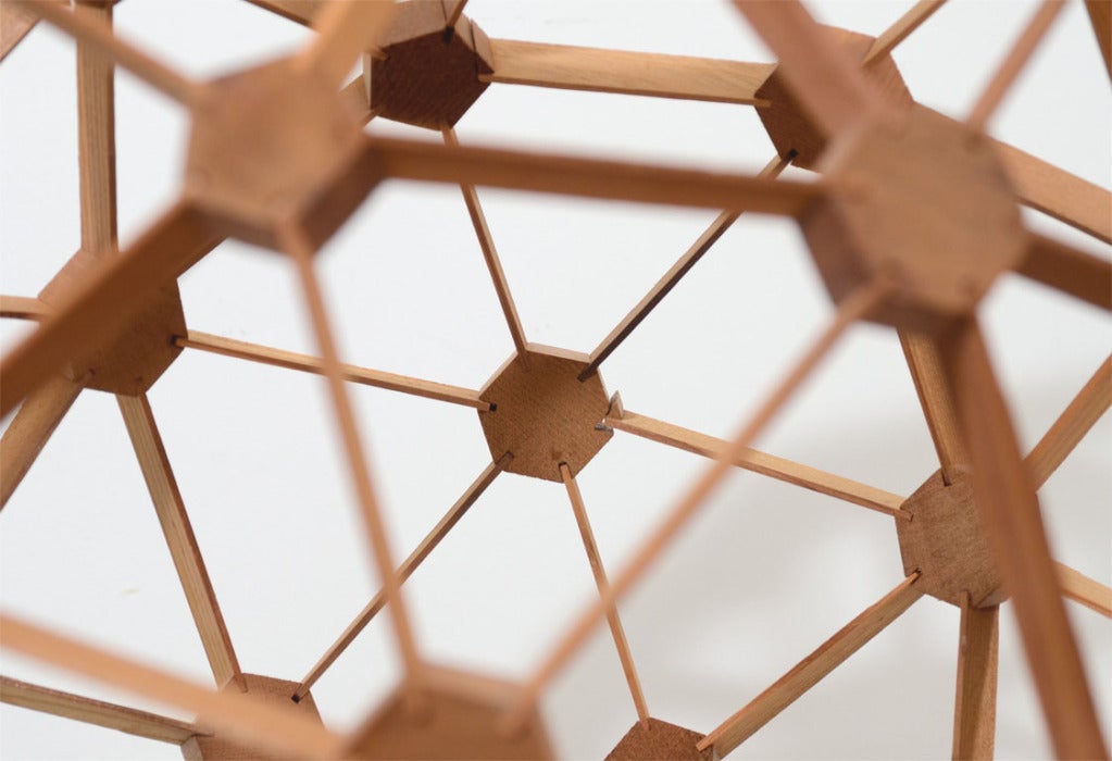 Mid-Century Geodesic Dome Sculpture at 1stDibs
