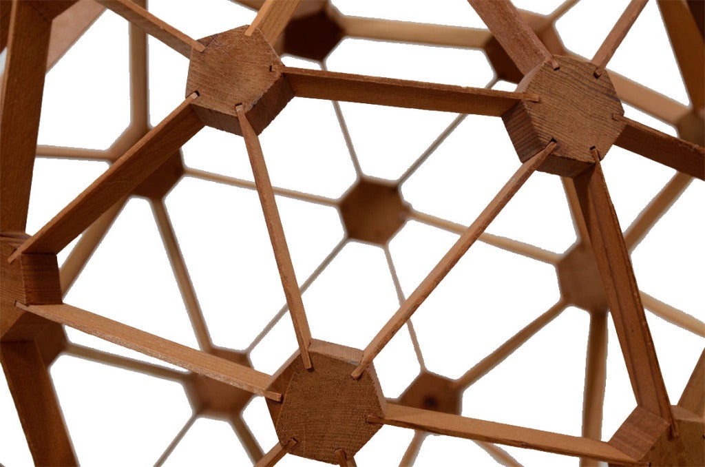 Mid-Century Geodesic Dome Sculpture at 1stDibs