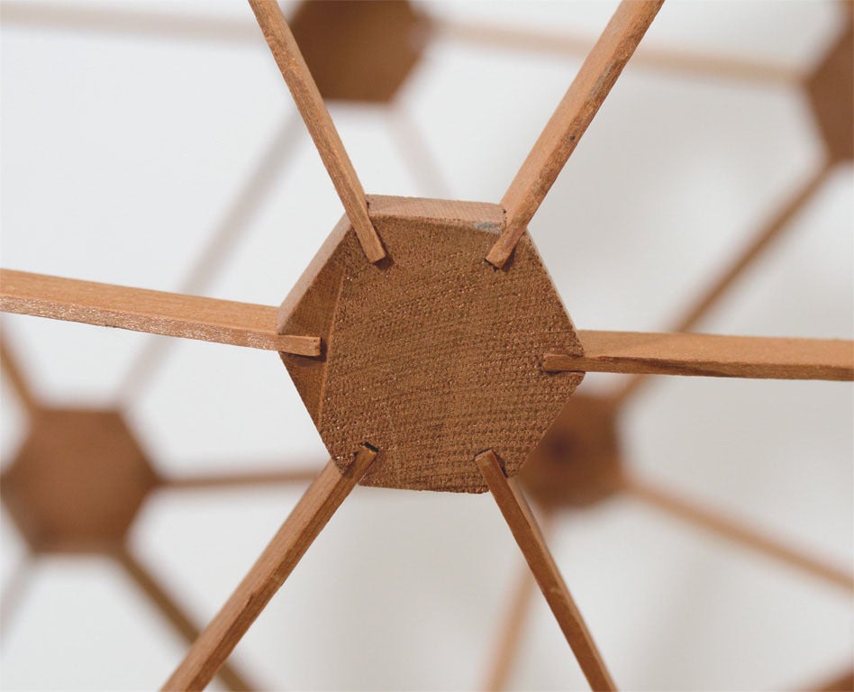Mid-Century Geodesic Dome Sculpture at 1stDibs