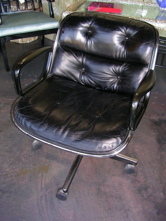 Charles Pollock for Knoll Office Chair at 1stDibs