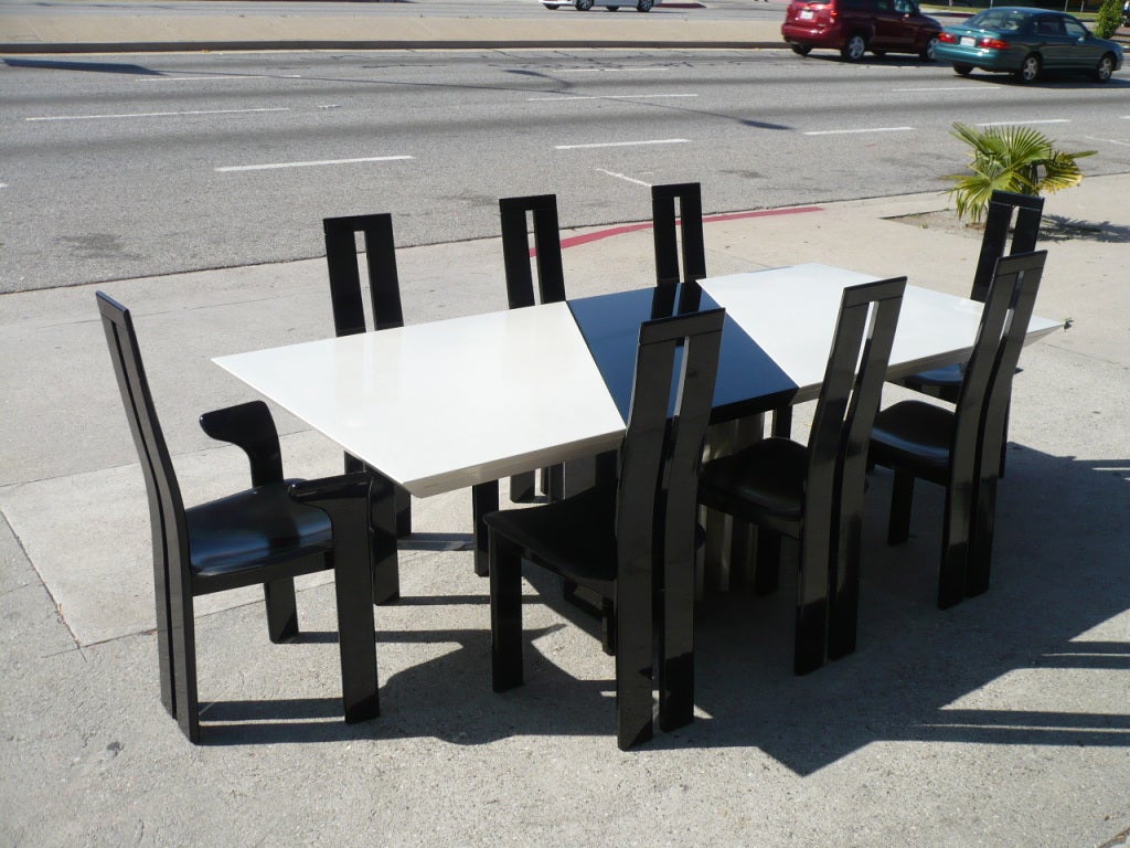 Outstanding Dining Table by Rougier at 1stDibs