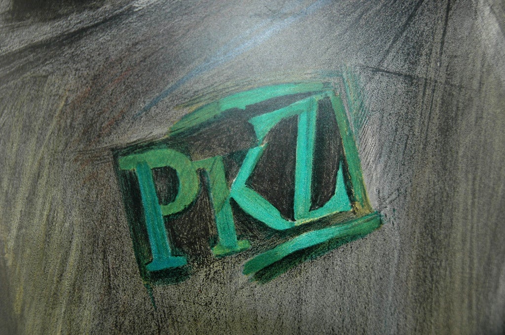 Original PKZ poster by Hans Falk For Sale at 1stDibs