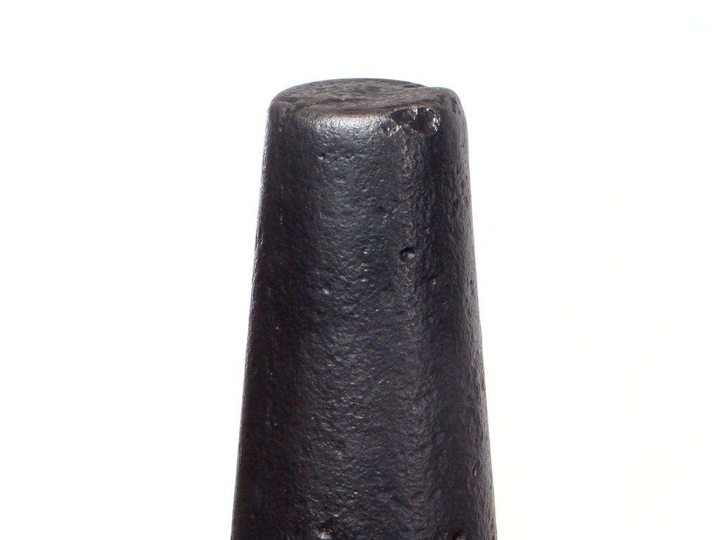 Cast Iron Blacksmith Cone at 1stDibs | cast iron cone, blacksmith cone ...