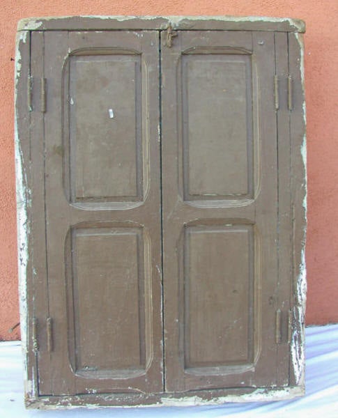 Antique Moroccan Window with Iron Screen at 1stDibs | moroccan window ...