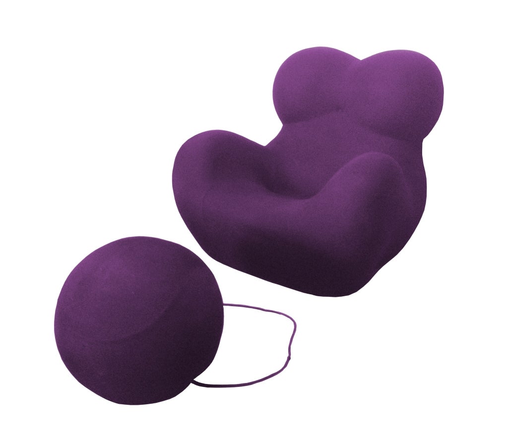 Gaetano Pesce's UP5 Chair and UP6 Ottoman for B&B Italia at 1stDibs ...