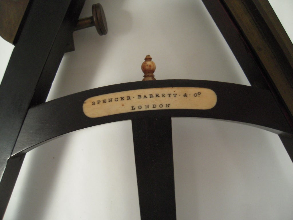 Rare 19th C English Octant by Spencer and Barrett at 1stDibs