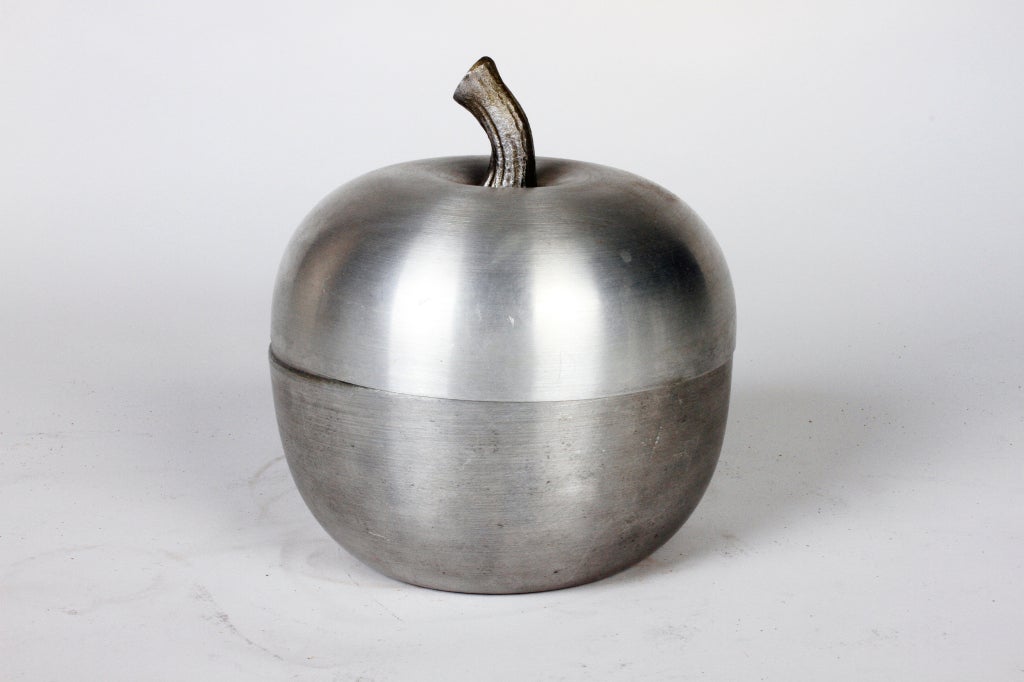 Vintage Italian Apple Shaped Ice Bucket at 1stDibs | vintage apple ice ...