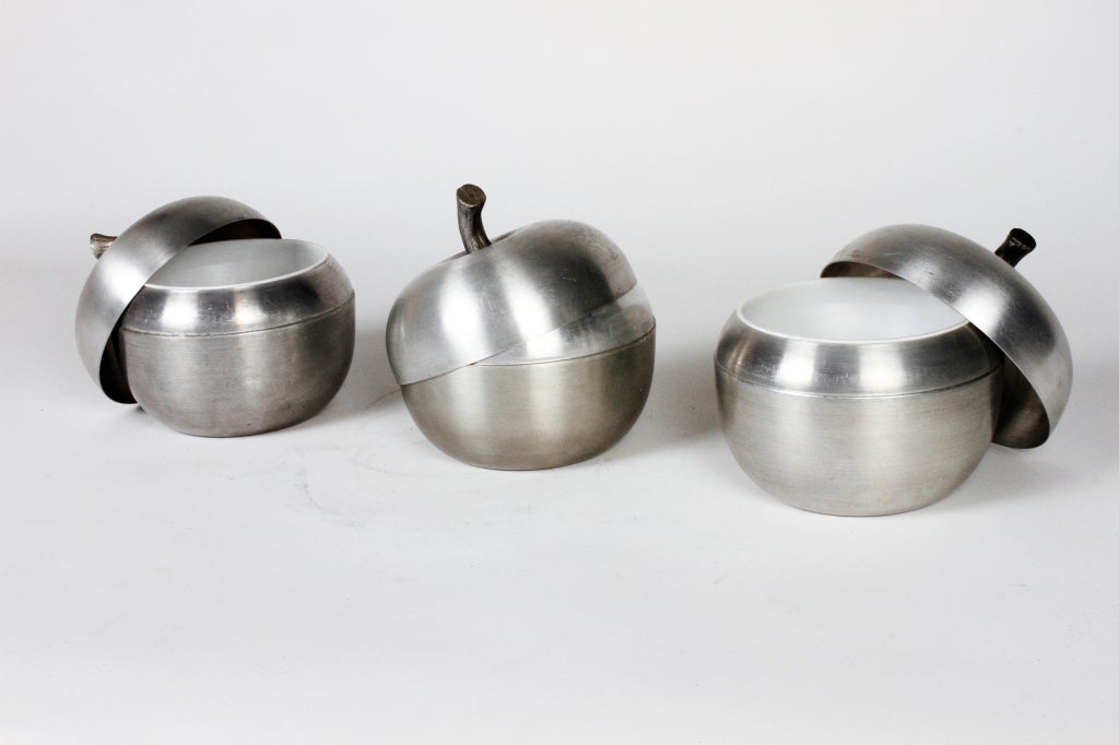 Vintage Italian Apple Shaped Ice Bucket at 1stDibs | vintage apple ice ...