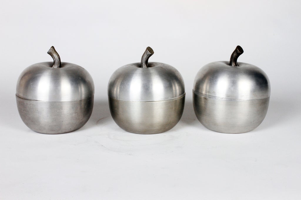 Vintage Italian Apple Shaped Ice Bucket at 1stDibs | vintage apple ice ...