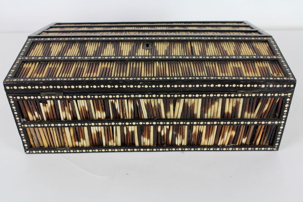 19th Century Anglo-Indian Quil Box Lap Desk at 1stDibs | quilbox