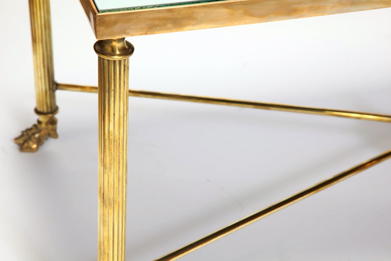 French Brass Lion Paw Cocktail Coffee Table at 1stDibs | lions paw drink