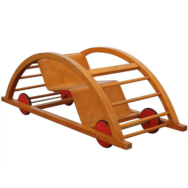 Child's Racing /Rocker Car at 1stdibs