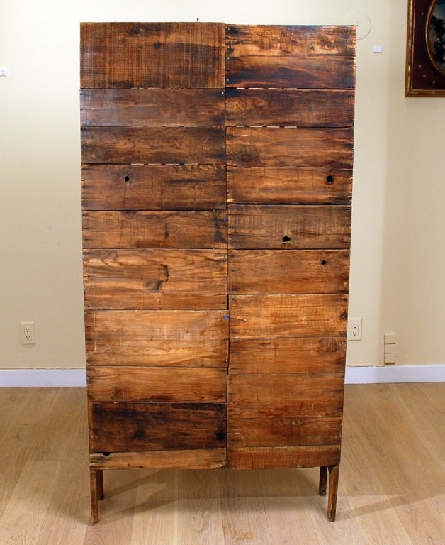 Rare New Mexican Painted Trastero at 1stDibs