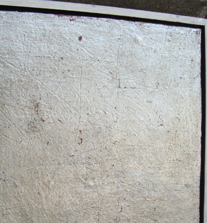 Abstract 1970s Francesco Fedeli Mixed Media Painting For Sale at 1stDibs