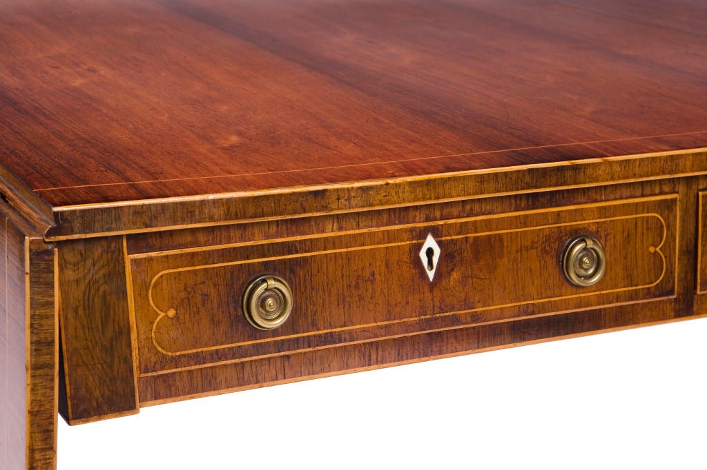 Fine Regency Mahogany Sofa Table For Sale at 1stDibs