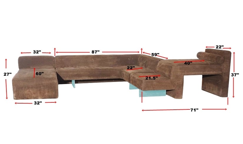 Omnibus Seating Unit by Vladimir Kagan at 1stDibs | kagan seating