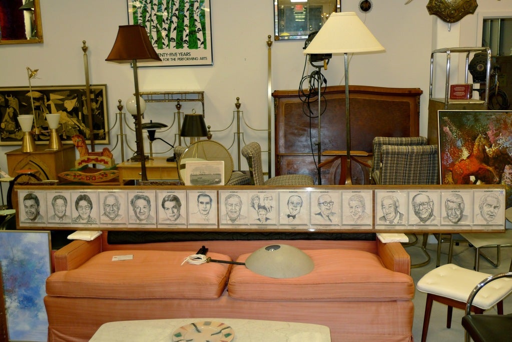 Portrait Gallery of Grand Bostonians from Joe Tecce's For Sale at 1stDibs