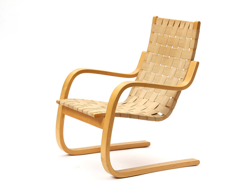 Webbed Lounge Chair by Alvar Aalto for Artek at 1stDibs | alvar aalto ...
