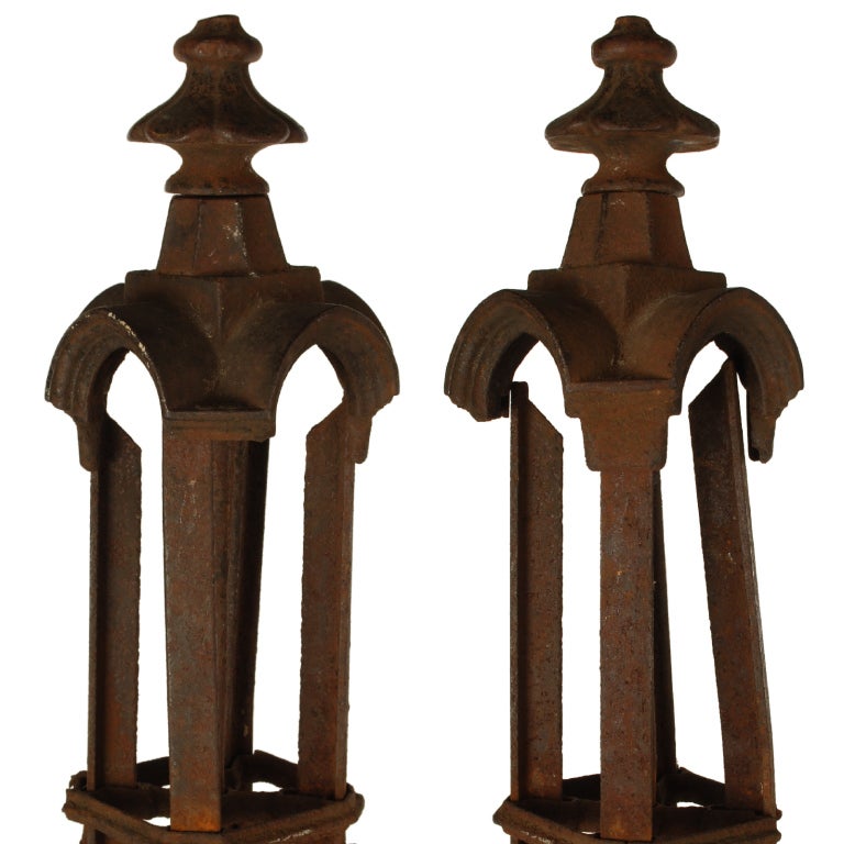 Ornamental Victorian Gate Post from the mid to late 1800's at 1stDibs