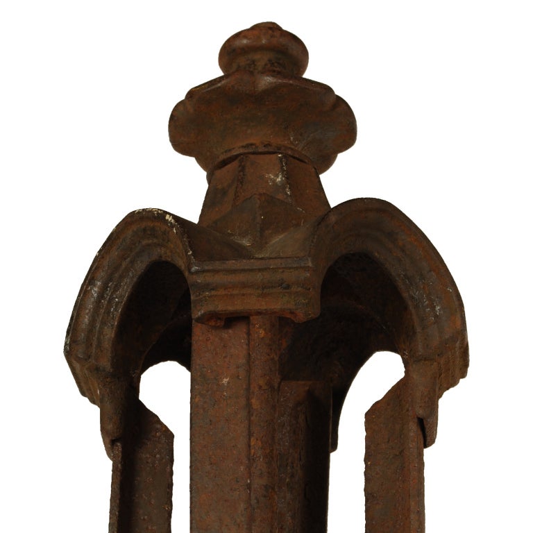 Ornamental Victorian Gate Post from the mid to late 1800's at 1stDibs