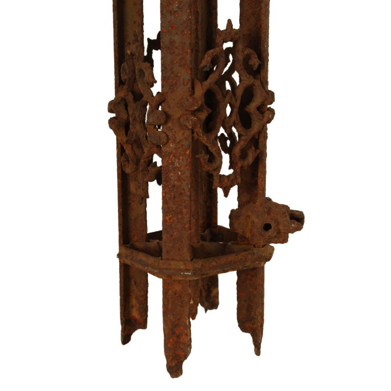 Ornamental Victorian Gate Post from the mid to late 1800's at 1stDibs