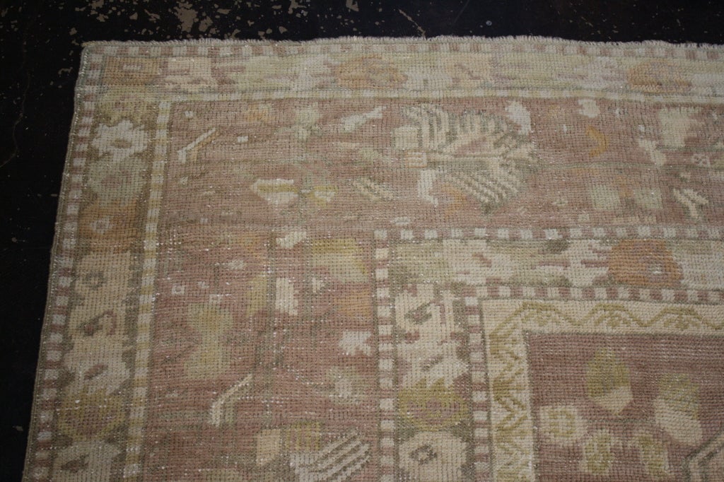 Antique Turkish Oushak Rug with Modern Shaker Style For Sale at 1stDibs ...