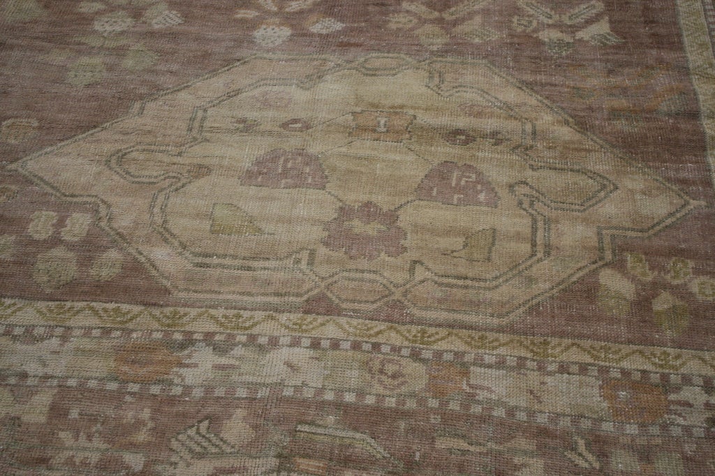 Antique Turkish Oushak Rug with Modern Shaker Style For Sale at 1stDibs ...
