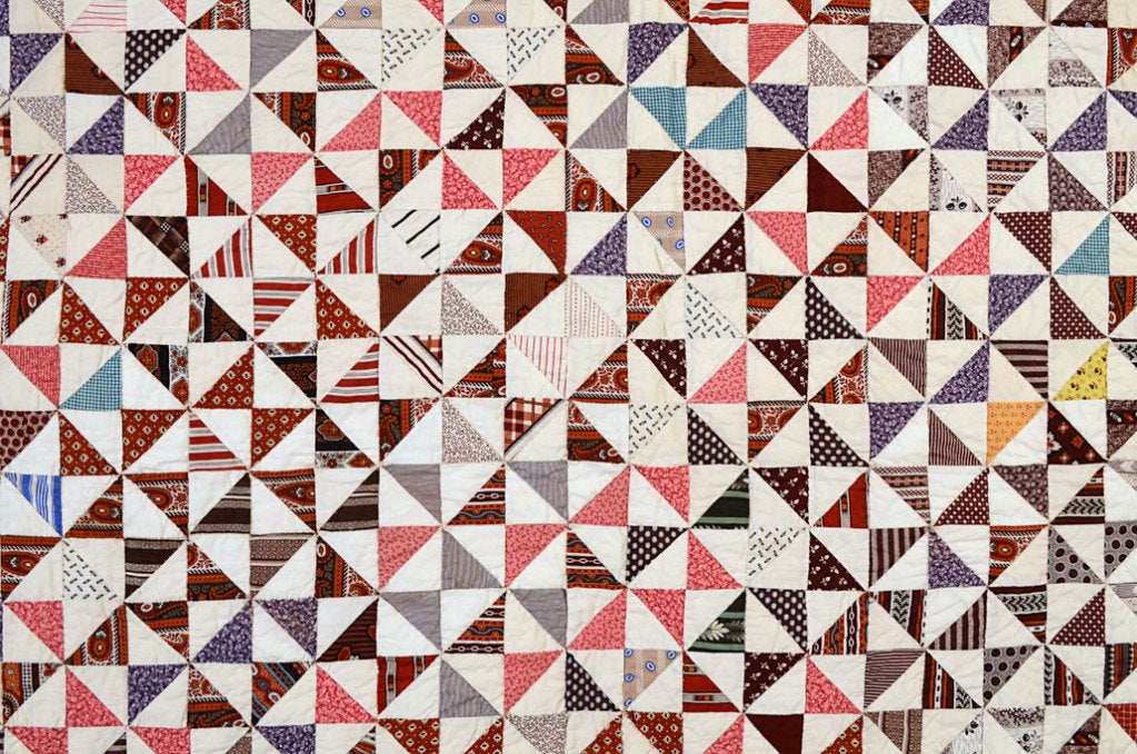 Thousand Pyramids Quilt at 1stDibs