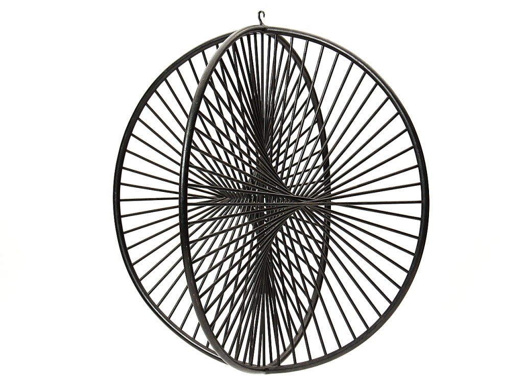 Steel Rod Sculpture For Sale at 1stDibs