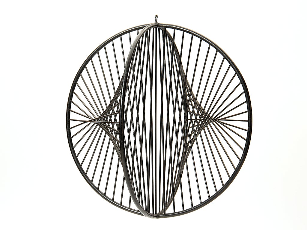 Steel Rod Sculpture For Sale at 1stDibs