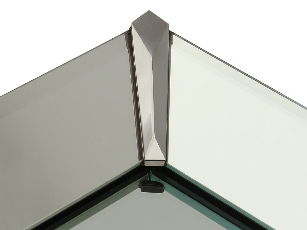 Beveled edge wall Mirror at 1stDibs