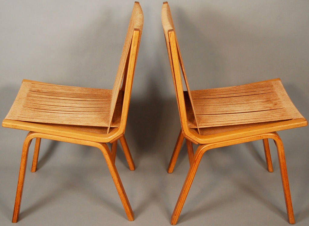 Pair of Allan Gould Chairs at 1stDibs