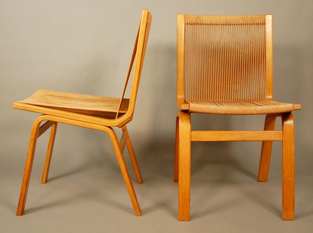 Pair of Allan Gould Chairs at 1stDibs