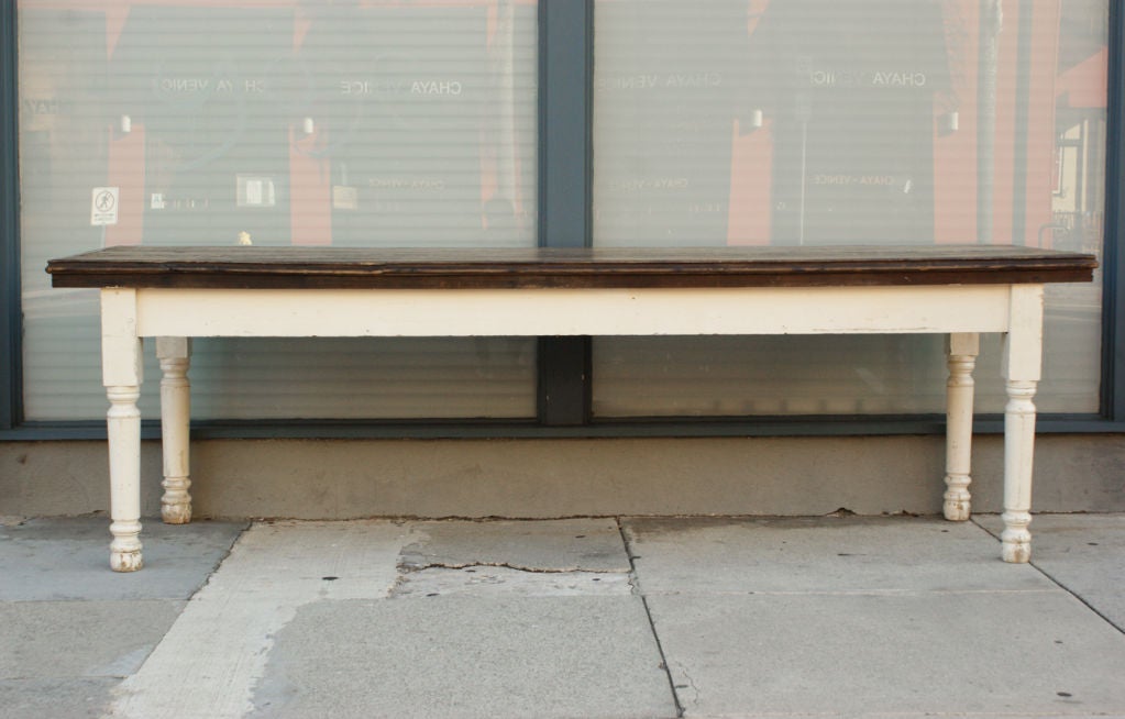 19th Century General Store Table For Sale at 1stDibs