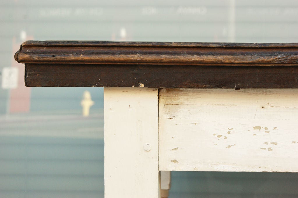 19th Century General Store Table For Sale at 1stDibs
