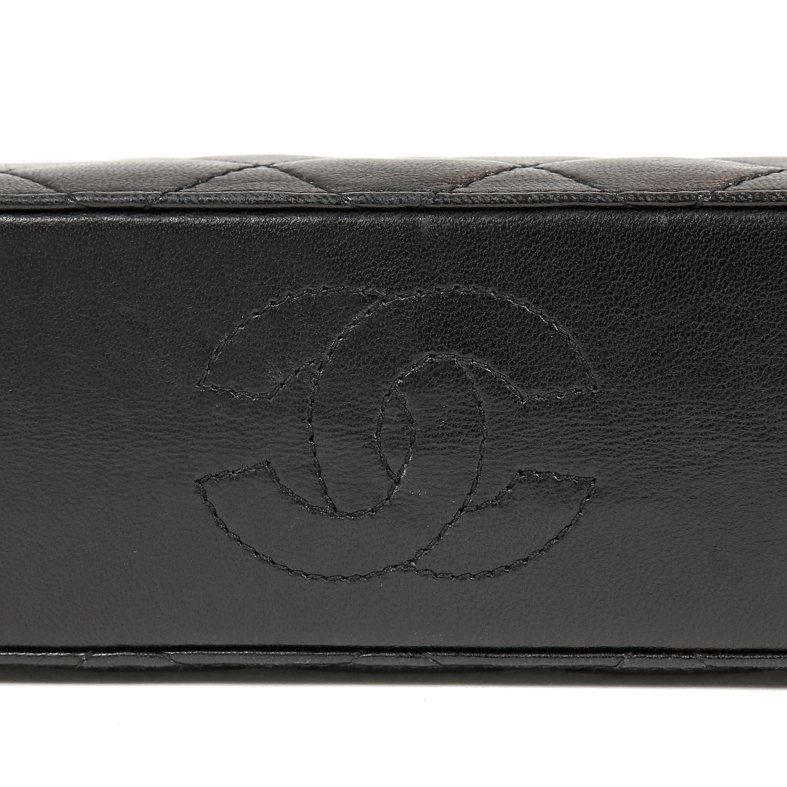 Chanel Black Quilted Leather Mini Box Bag at 1stDibs | chanel mini box ...