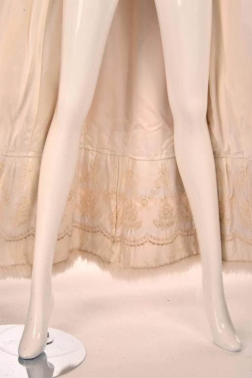 Vintage Snow White Mink and Angora Rabbit Fur Coat at 1stDibs | angora ...