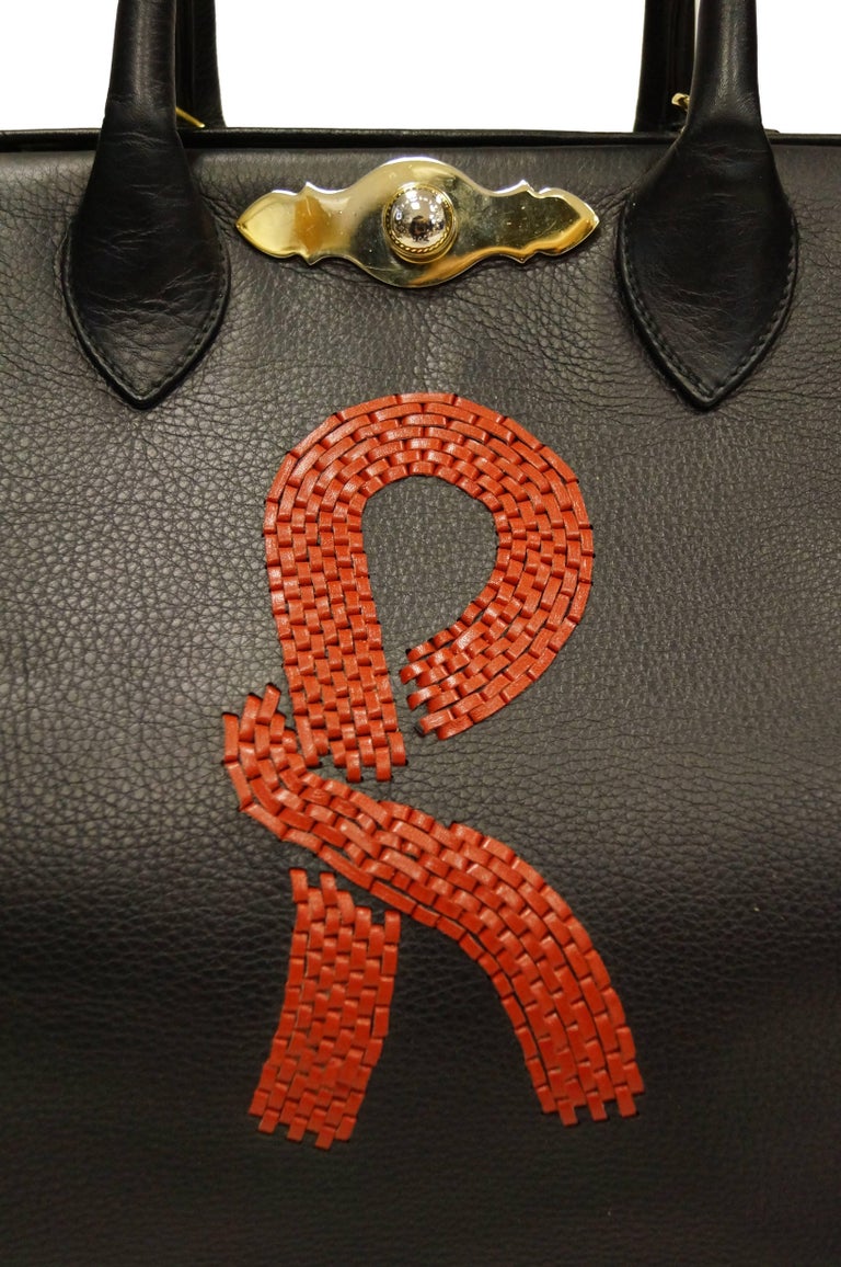 Roberta di Camerino Black Leather Doctor Bag at 1stDibs | roberta di ...