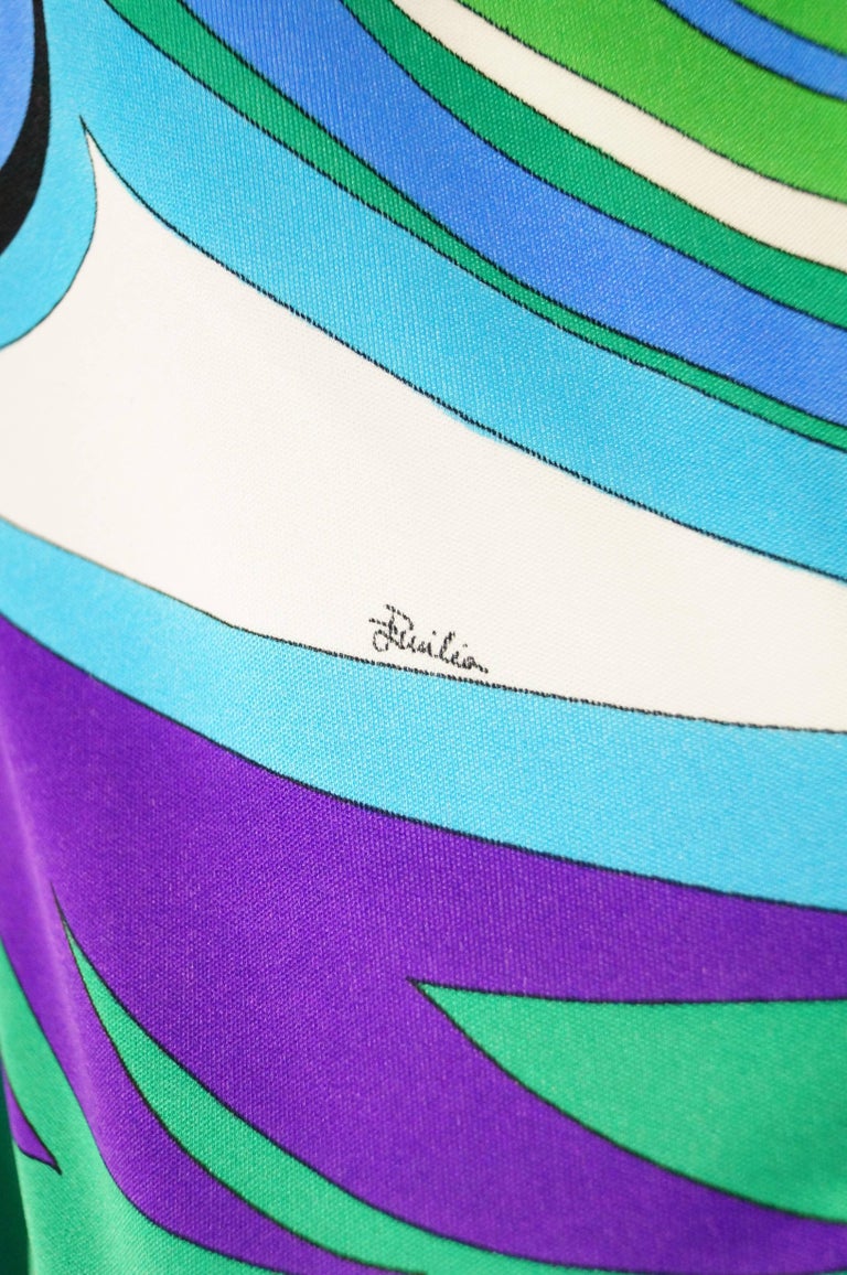 1974 Iconic Emilio Pucci for Braniff Airline Stewardess Uniform For ...