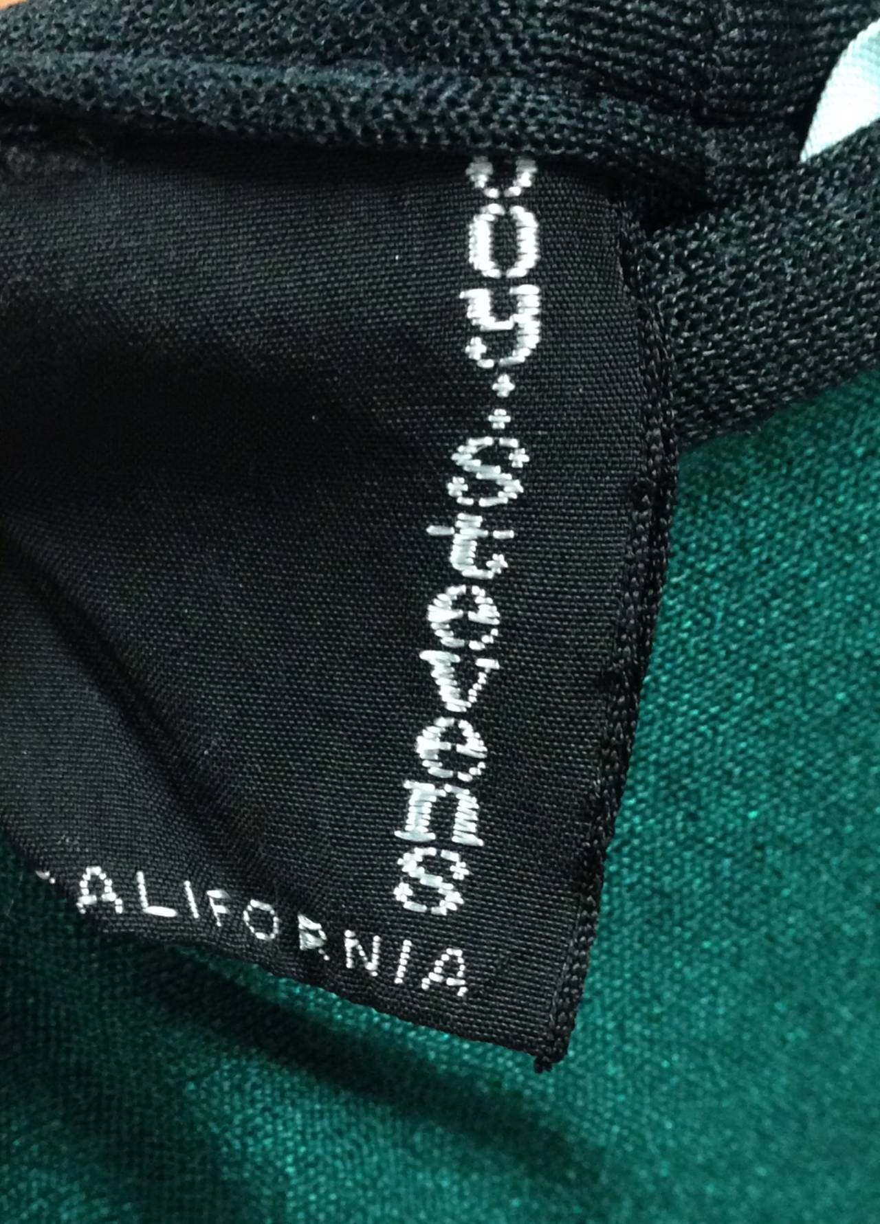 1970s Joy Stevens California Halter Maxi at 1stDibs