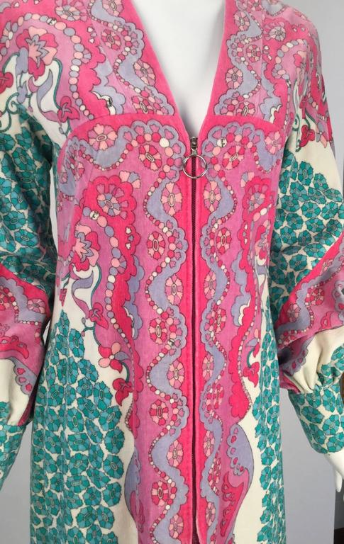 Emilio Pucci Terry Cloth Multicolor Caftan, 1960s at 1stDibs | terry ...